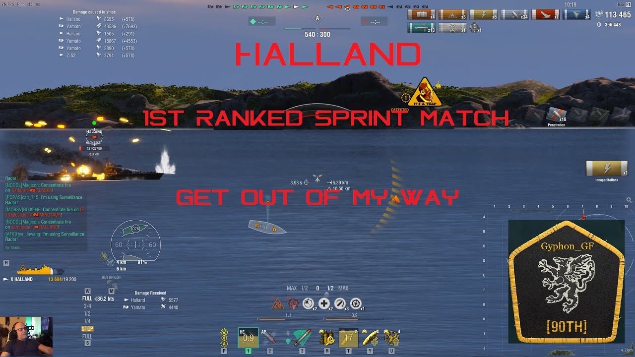 Hallands first ranked sprint match ...get out of my way - YouTube