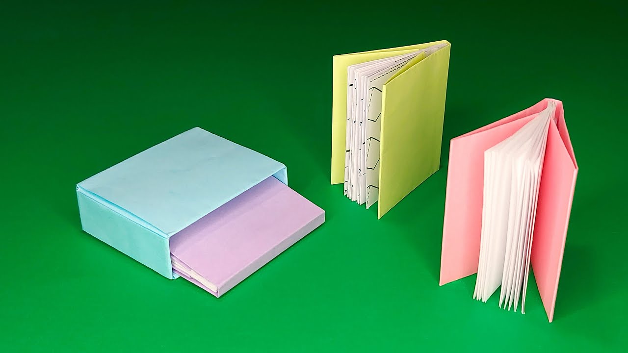 How to Make Paper Book, Usable Notebook, Box Set, Boxed Books # ...
