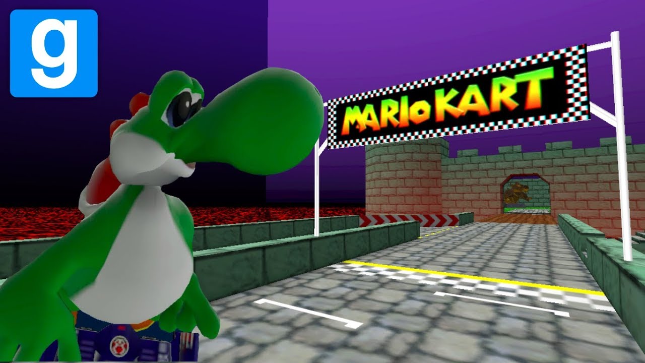 Gmod Mario Kart - YouTube