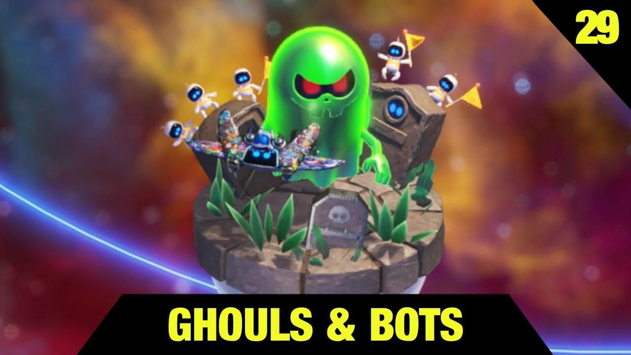 Astro Bot Walkthrough #29: Ghouls & Bots - All Puzzle Pieces & Bot ...