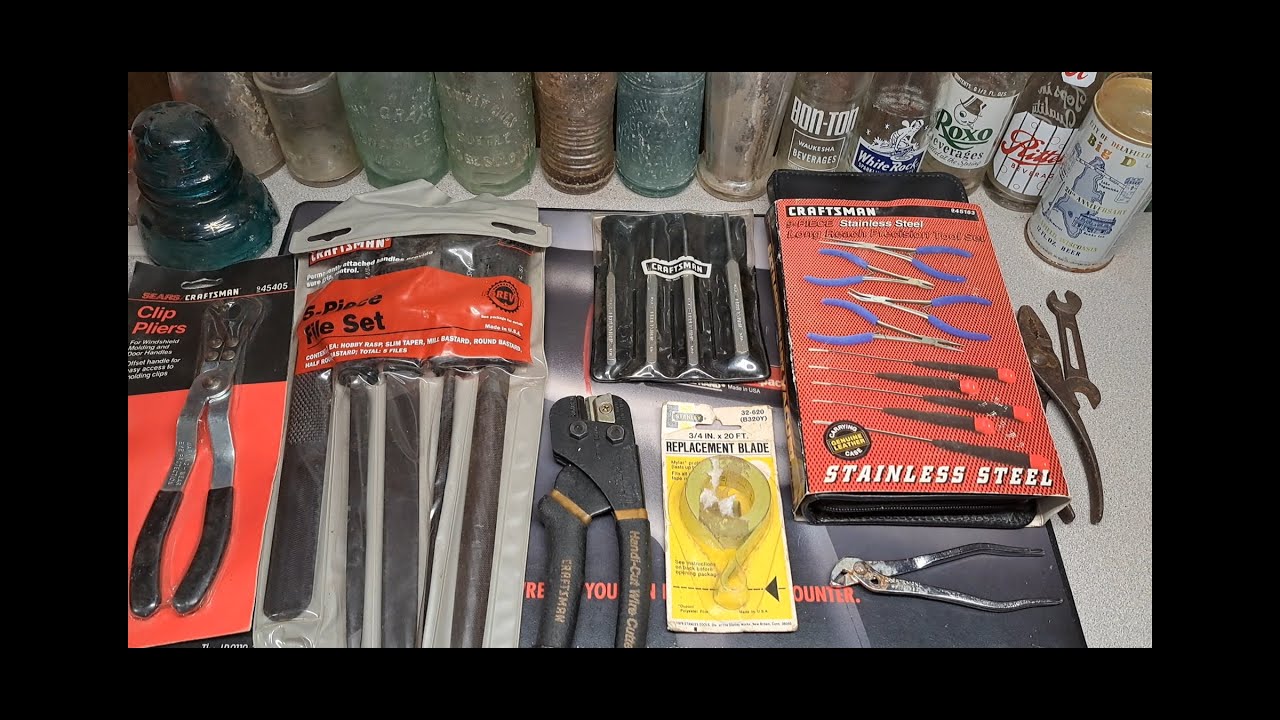Tool Haul #87 New Old Stock Craftsman Stanley Sears - YouTube
