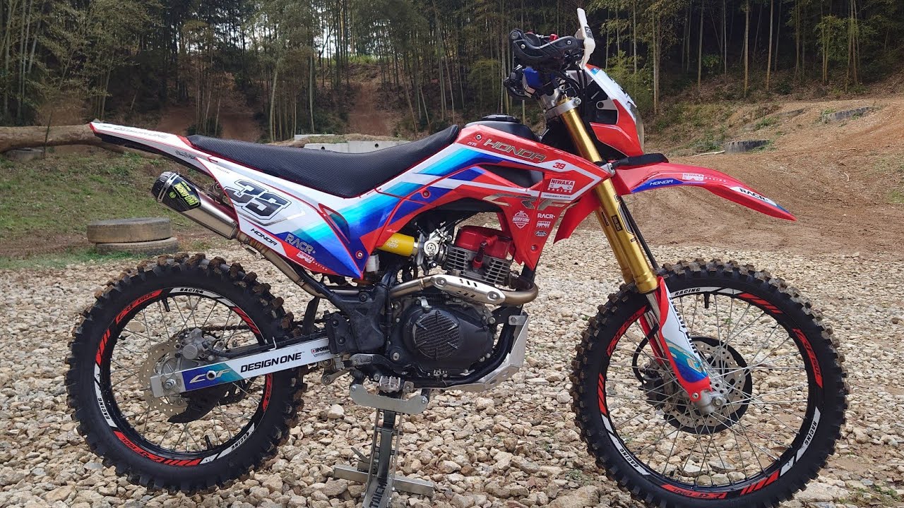 CRF150LにノリフミGTX-pro付けてみた - YouTube