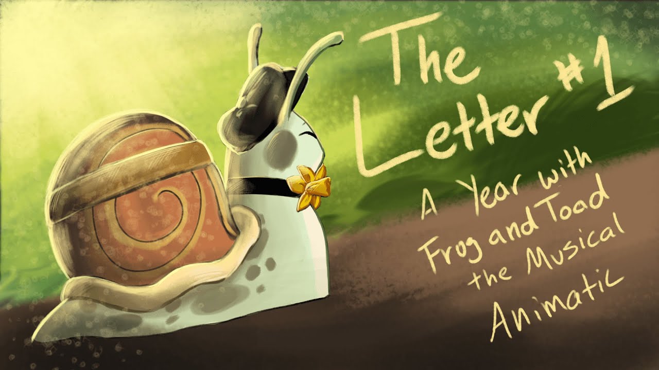 The Letter #1 | A Year with Frog and Toad Animatic - YouTube