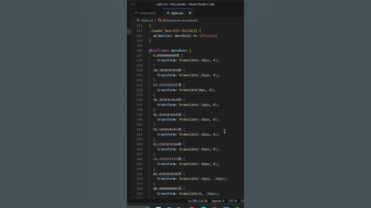 Loading Animation Design Using Html Css - YouTube