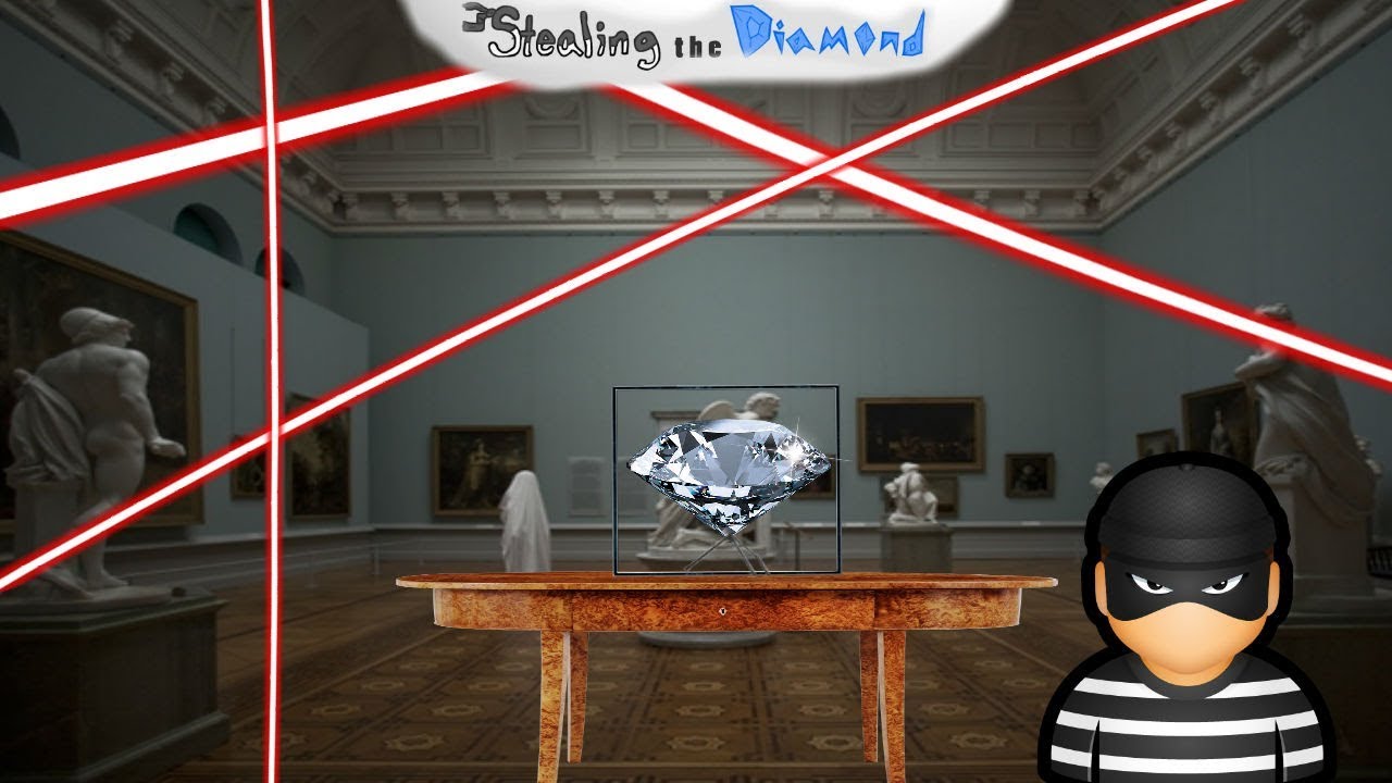 Sneaky Thief Steals Big Diamond | Stealing The Diamond - YouTube