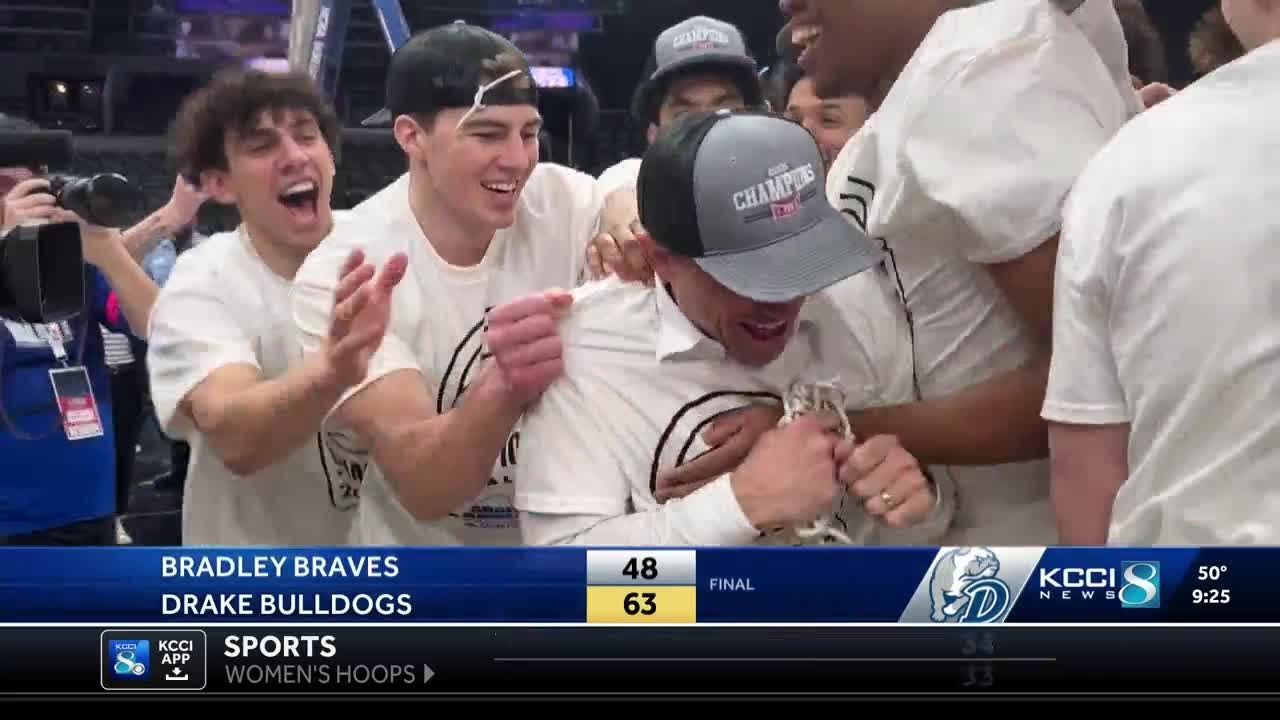 Drake wins third straight MVC tournament Championship - YouTube