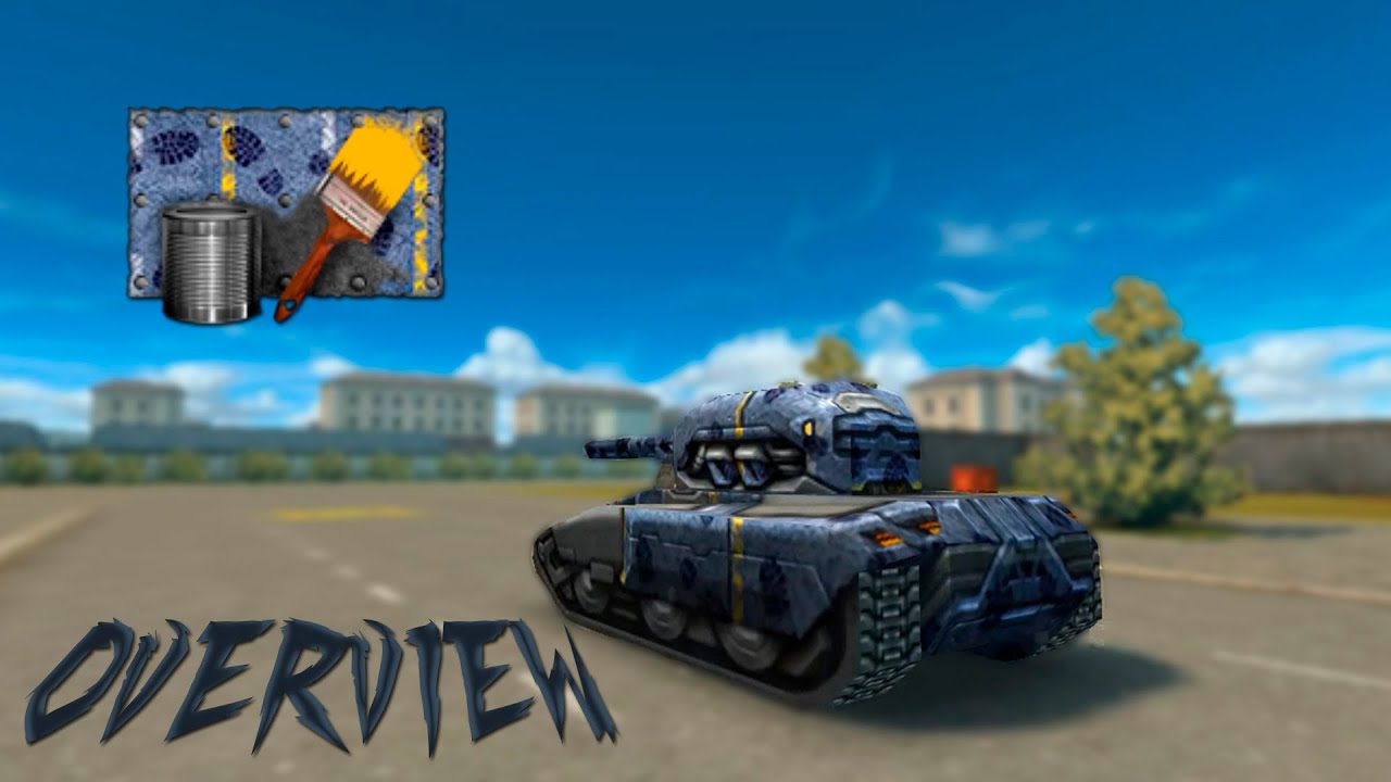 Tanki Online - Overview New Paint Survivor - YouTube