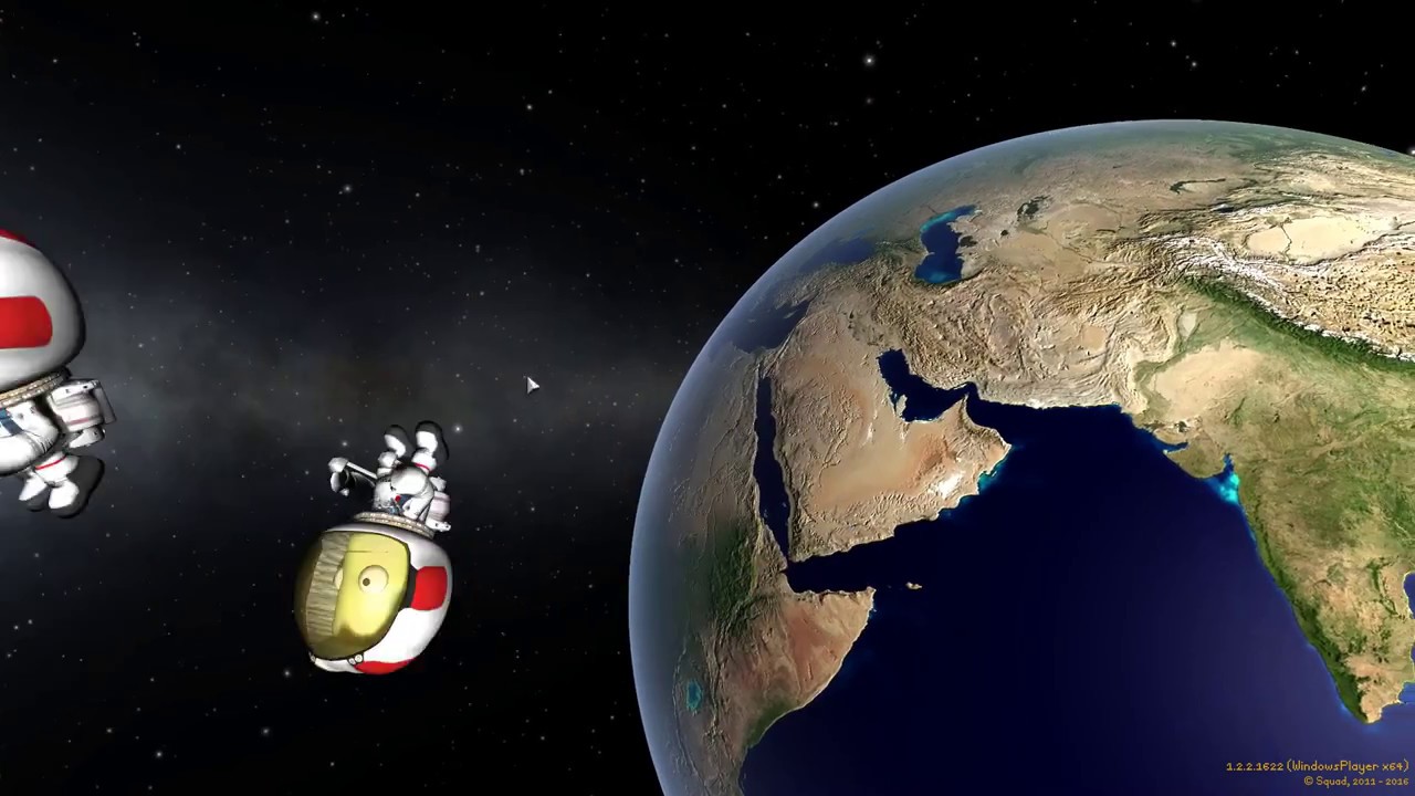 Kerbal Space Program & Real Solar System #1: как производить выход на ...