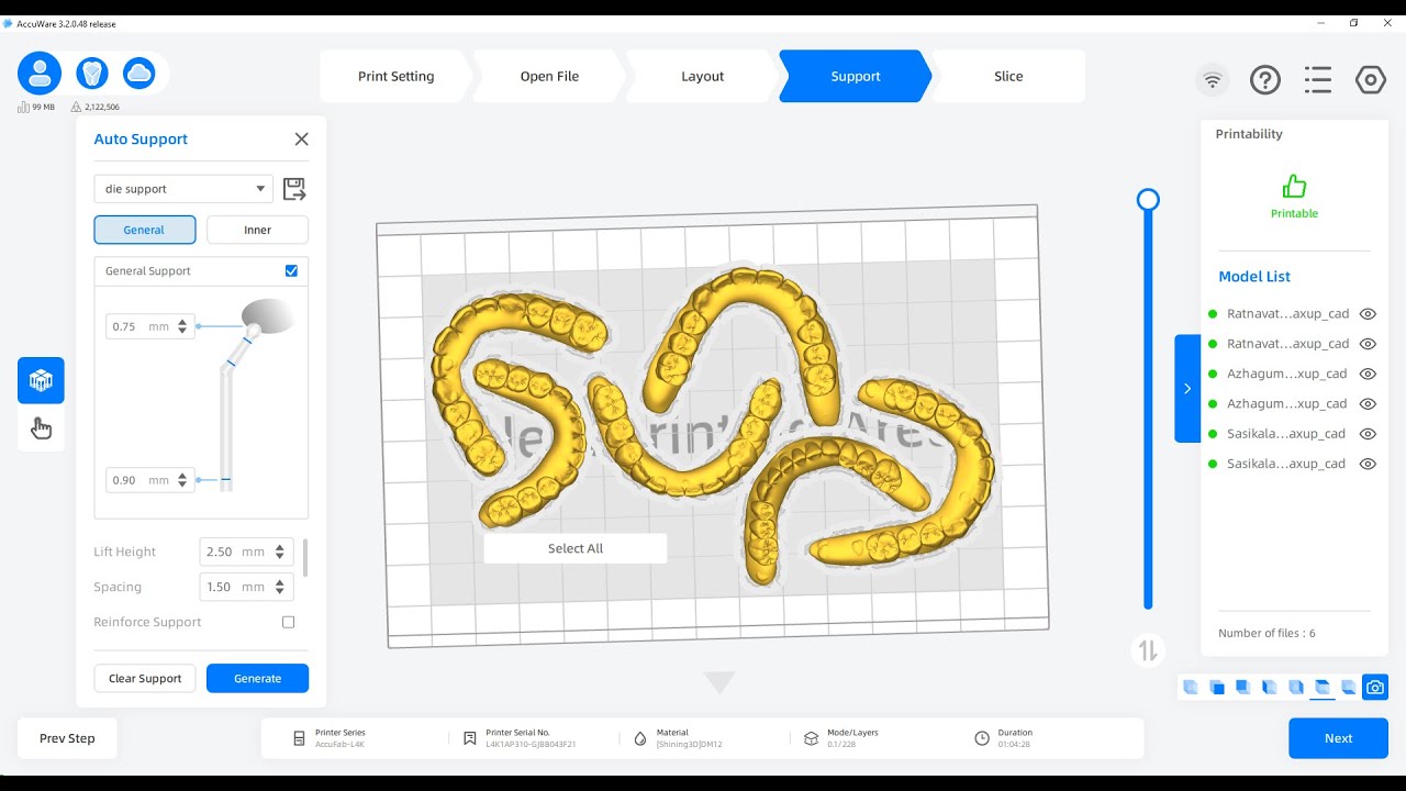 How to load fmr STL file to shining 3d printer for prototype trial ...
