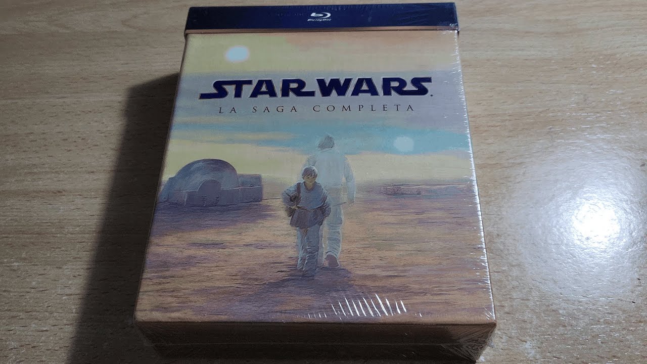 Unboxing Star Wars La Saga Completa en Blu-ray. Edición 20th Century ...