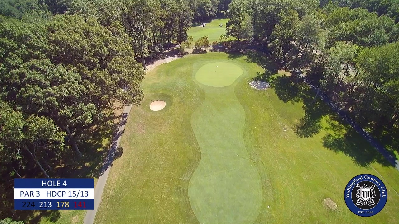 Wallingford Country Club Hole 4 (High) - YouTube