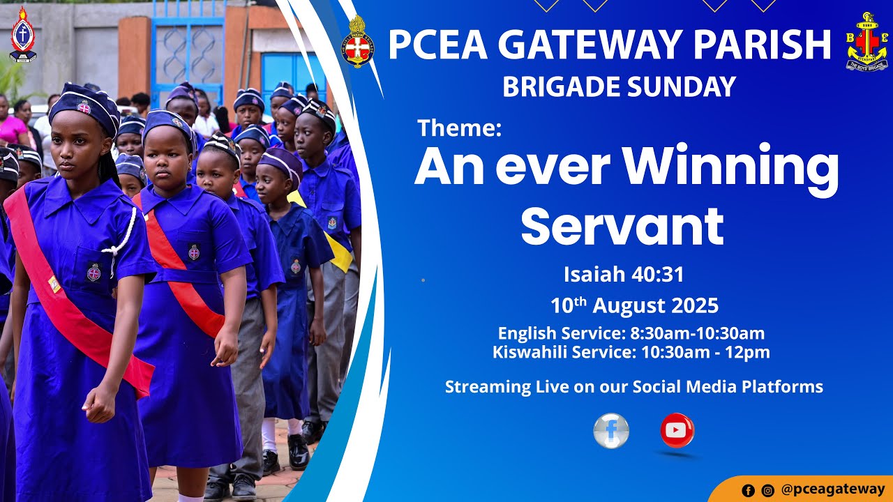 Brigade Sunday | An ever winning servant |10th August 2025 - YouTube