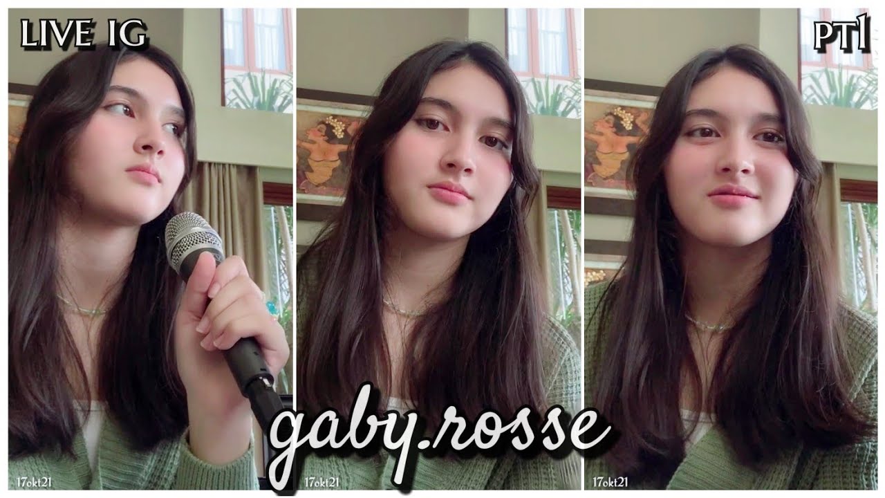 Live IG gaby.rosse #01 (211017) - YouTube