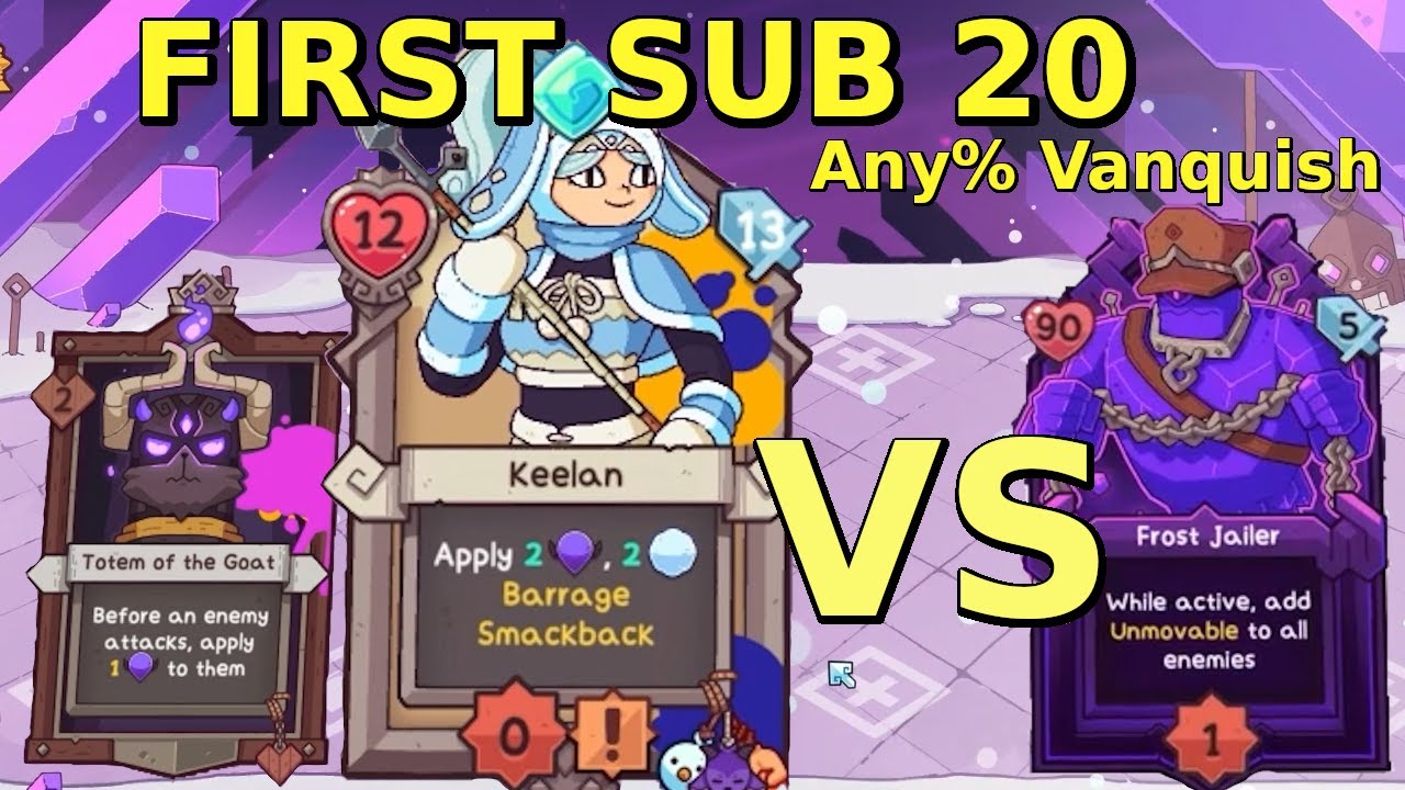 Wildfrost Any% Vanquish Speedrun in 19:12 [No Commentary] - YouTube