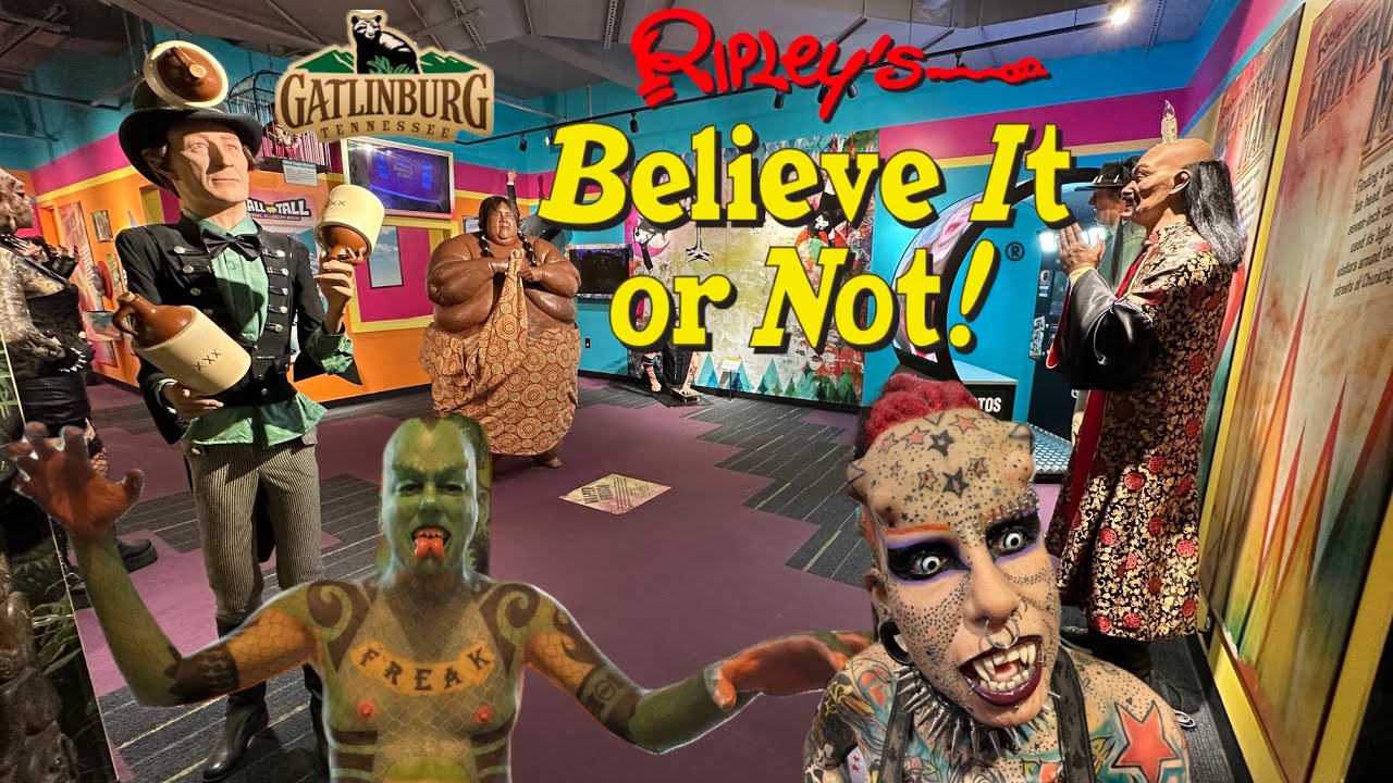 RIPLEY'S BELIEVE IT OR NOT MUSEUM Full Walkthrough Gatlinburg TN ...