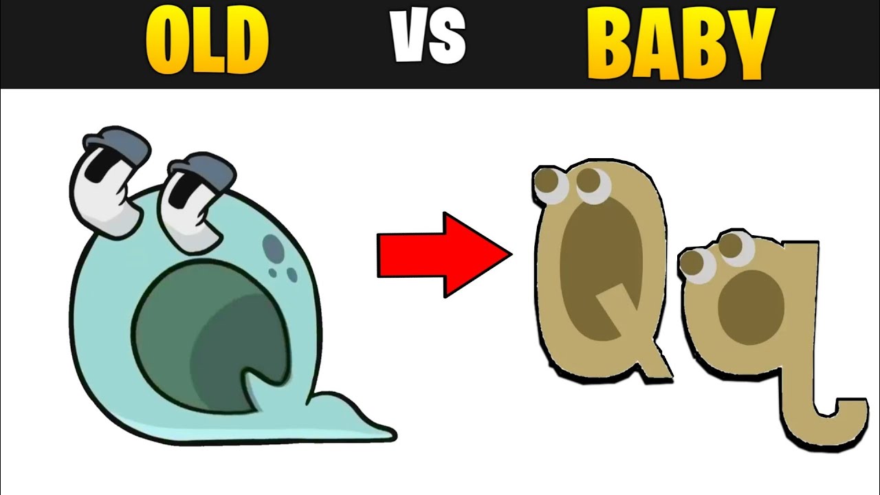Alphabet Lore: OLD vs BABY - Battle - YouTube