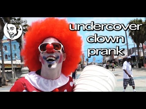 Undercover Clown Prank - Steve-O