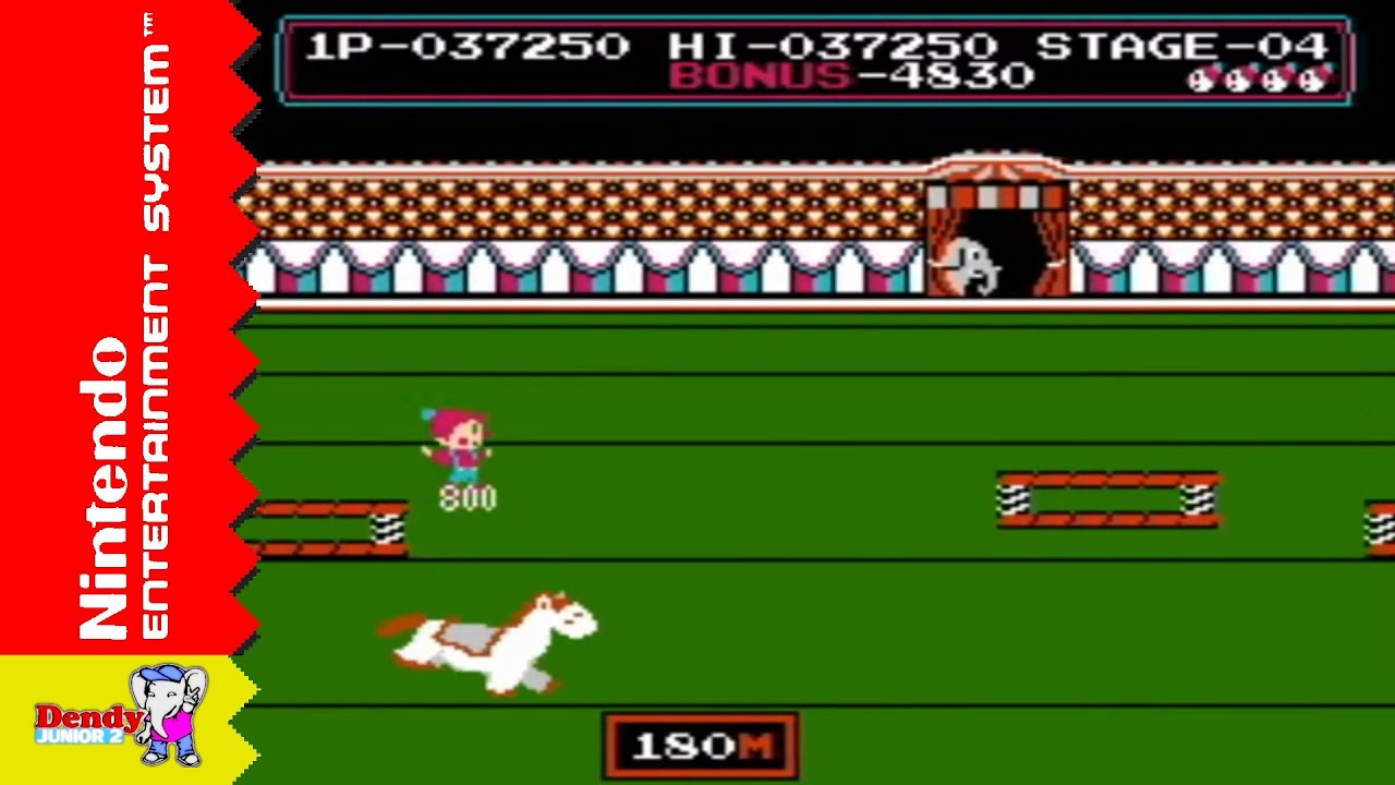 Circus Charlie (NES/FC) - Longplay - YouTube