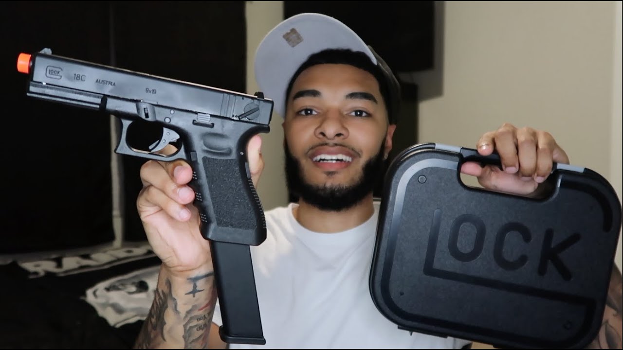 Unboxing Glock 18c Full Auto BB Gun - YouTube