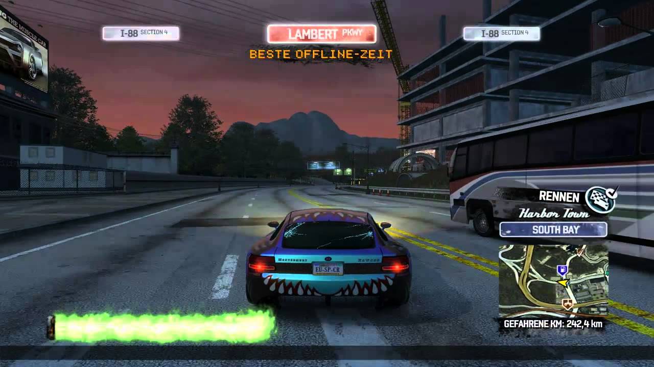 Lets Play Burnout Paradise Part 051 - Auf Wiedersehen Montgomery Hawker ...