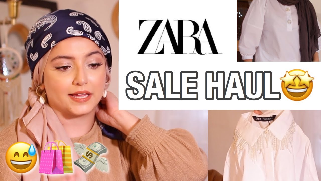 HUGE ZARA SALE HAUL | SWITCHING UP MY STYLE | HALF TRY ON HAUL - YouTube