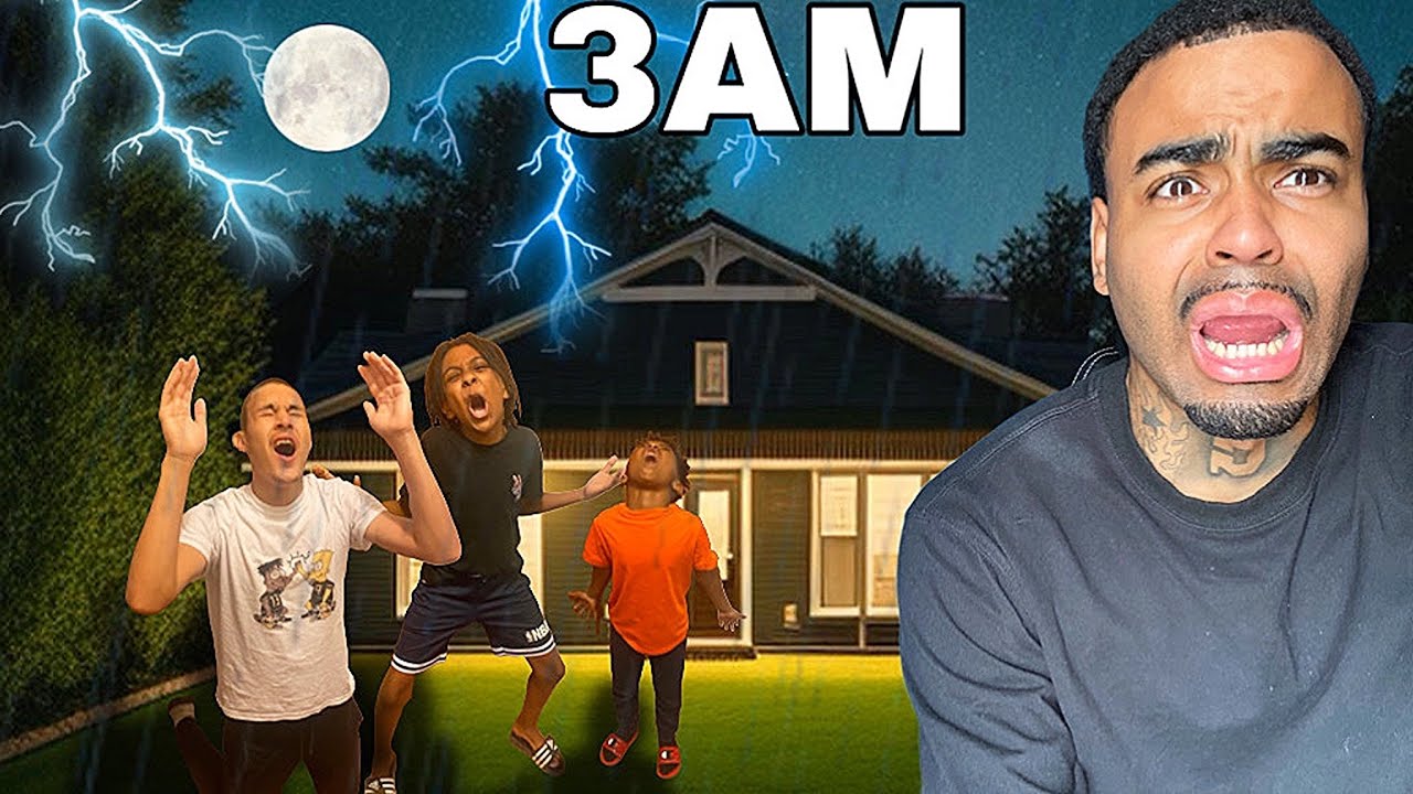 My Sister LOCKED Us Outside At 3AM **SCARY** - YouTube
