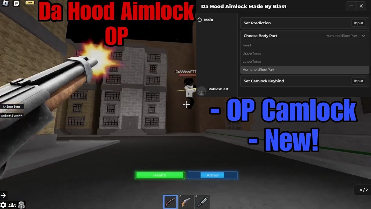 Da Hood Aimlock Keep Hitting Airs OP Works on every executor!? - YouTube