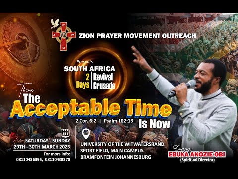 Zion Prayers Movement Outreach | Storms South Africa for a 2 days Power ...