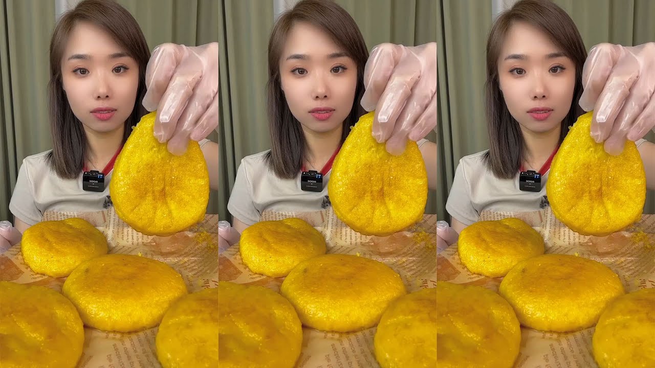 Mukbang eating Corn syrup packets food, ingredients only fresh - YouTube