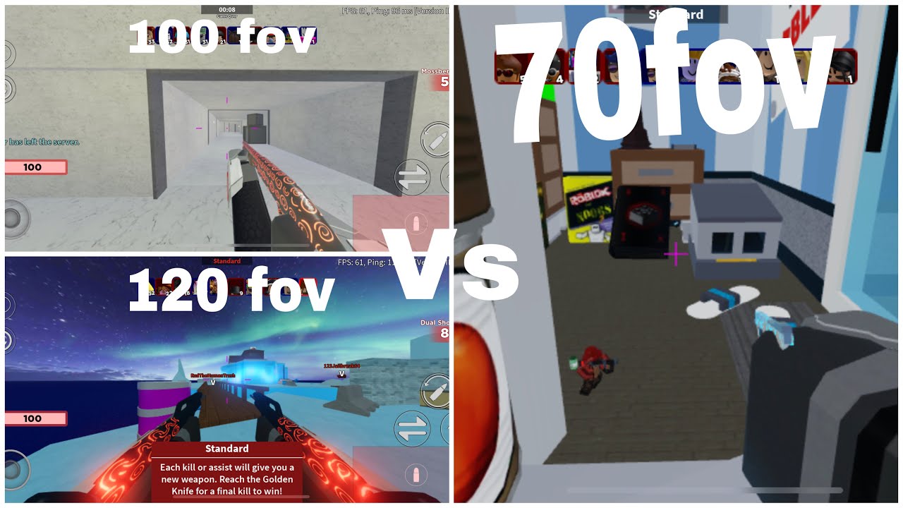 120FOV VS 70FOV VS 100FOV!Which one is the best? - YouTube