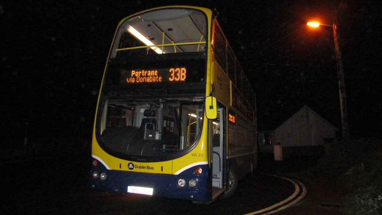 A Ride On Dublin Bus Wright Bus Volvo Gemini 1 B9TL (VG25) on route 33B ...