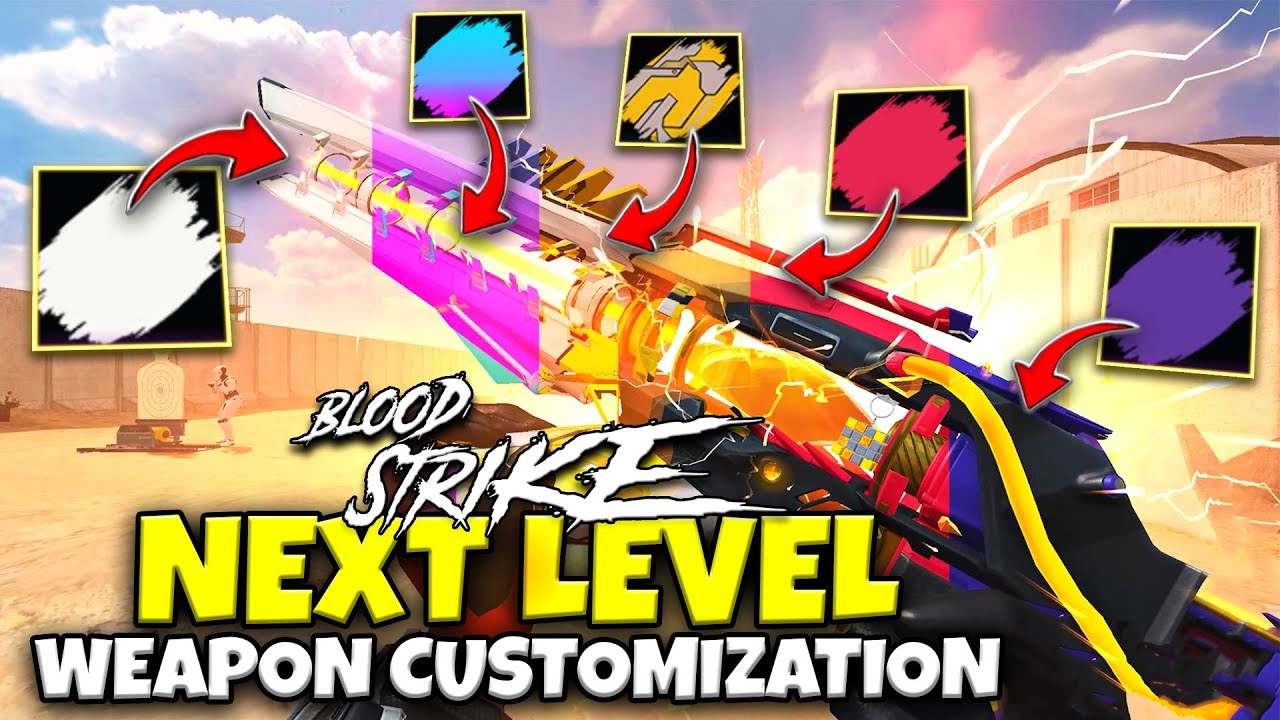 BLOOD STRIKE has the BEST Weapon Customization Ever? | Camos ...