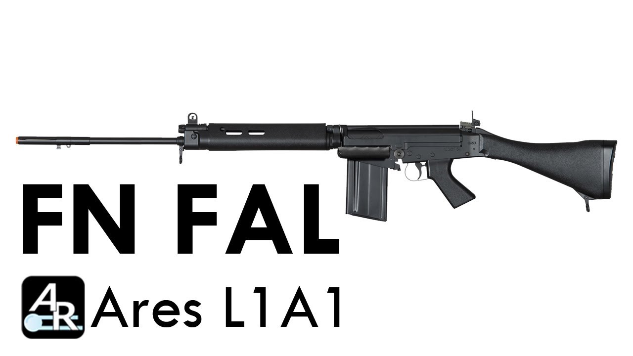 FN FAL (Ares L1A1 SLR) - Airsoft Review Argentina - YouTube