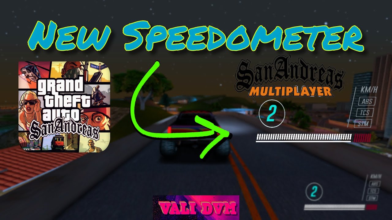 [SA:MP] New Speedometer For GTA San Andreas ️ #ForzaHorizonDesign - YouTube