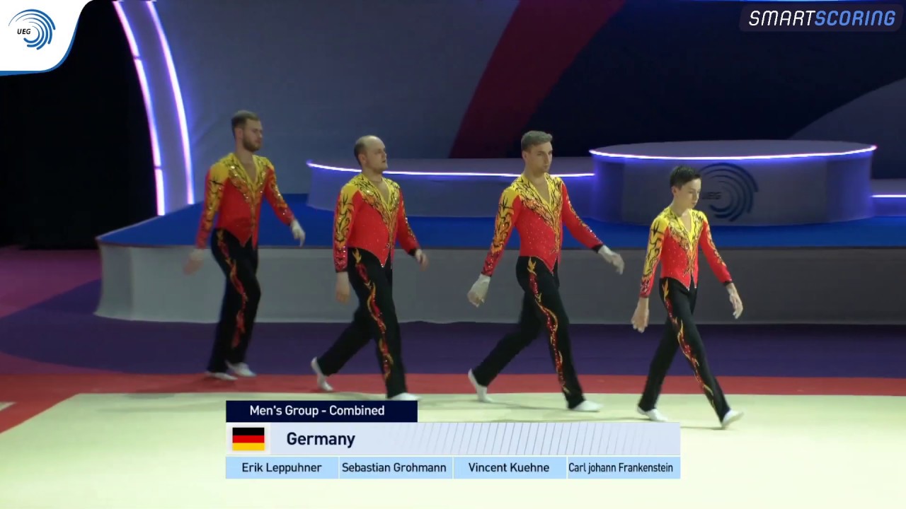Men's group Germany - 2019 Acro Europeans, all-around final - YouTube