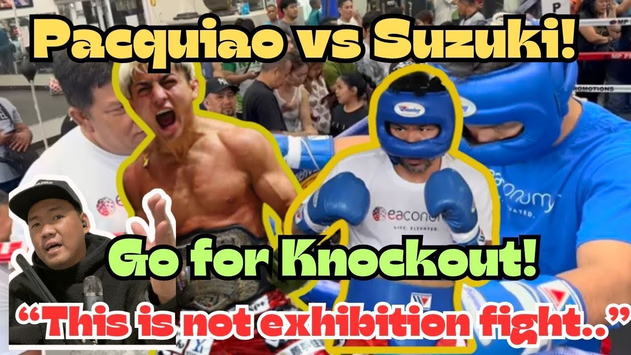 Manny Pacquiao vs Chihiro Suzuki | Boxing Fight - YouTube