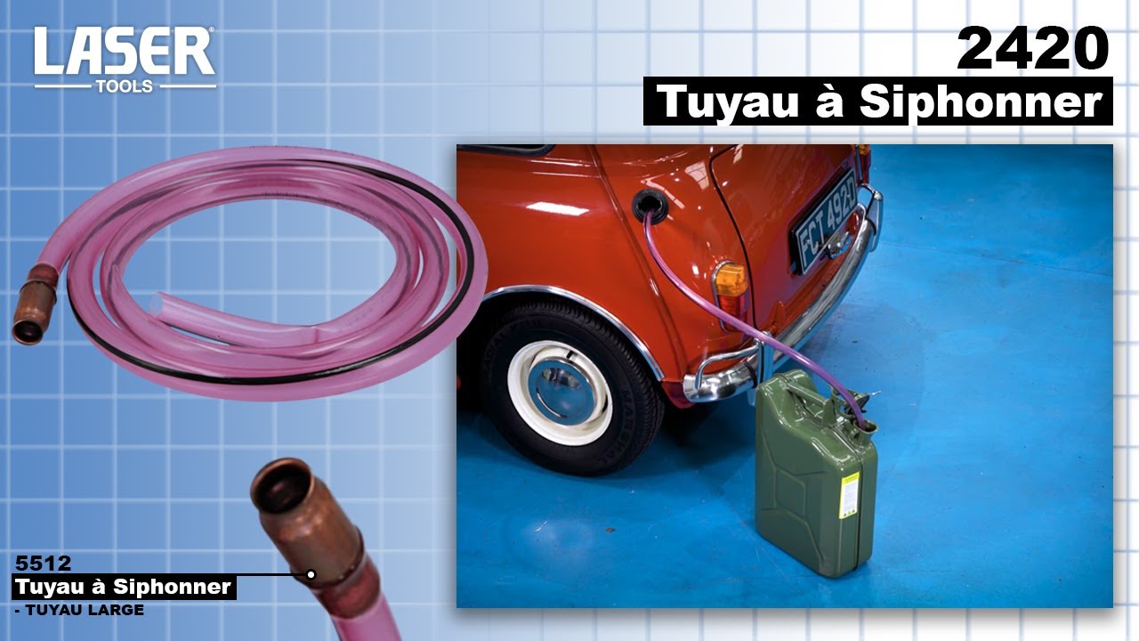 2420 – Tuyau à Siphonner - YouTube