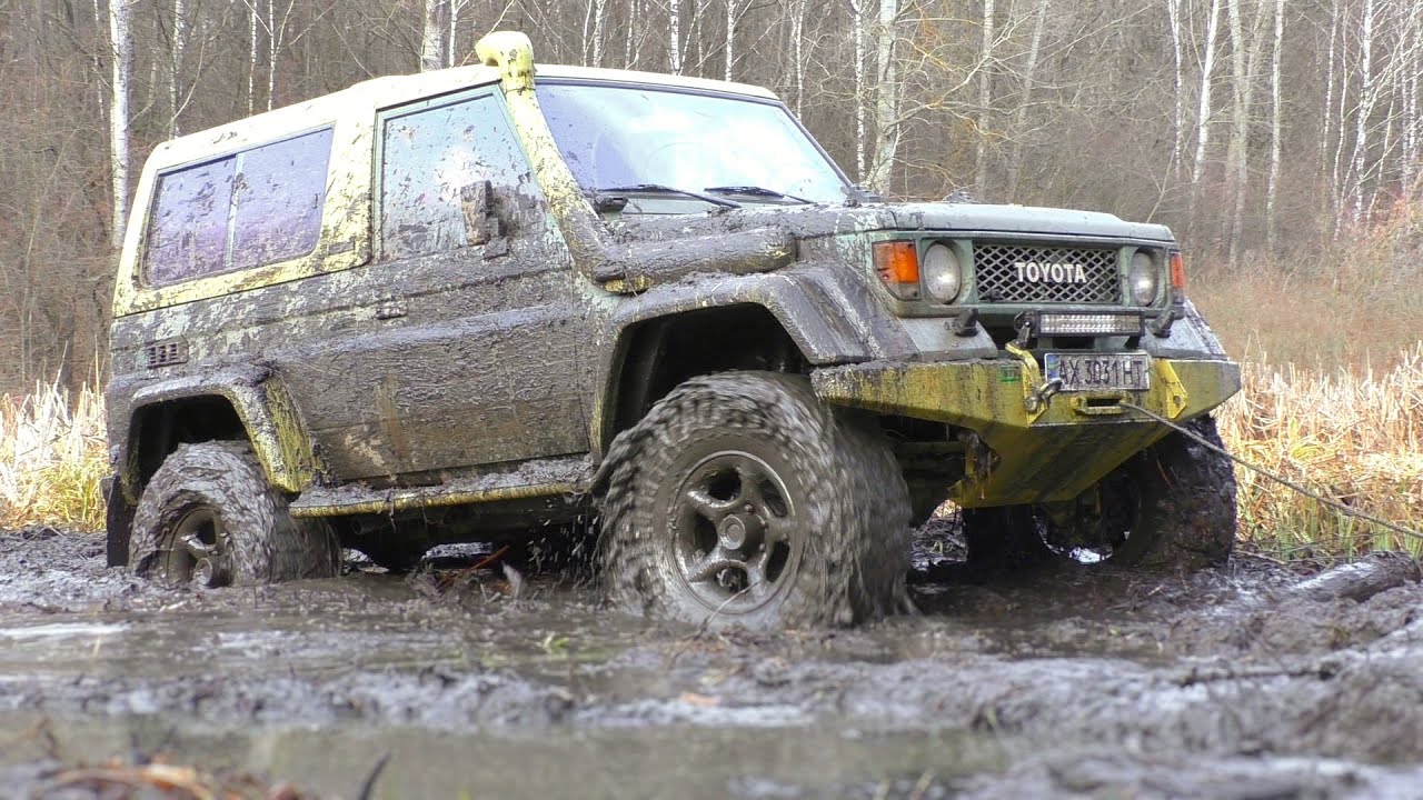 TOYOTA 70 vs MERCEDES G-Class vs NIVA vs UAZ vs GAZ-69 [MUD Off Road ...