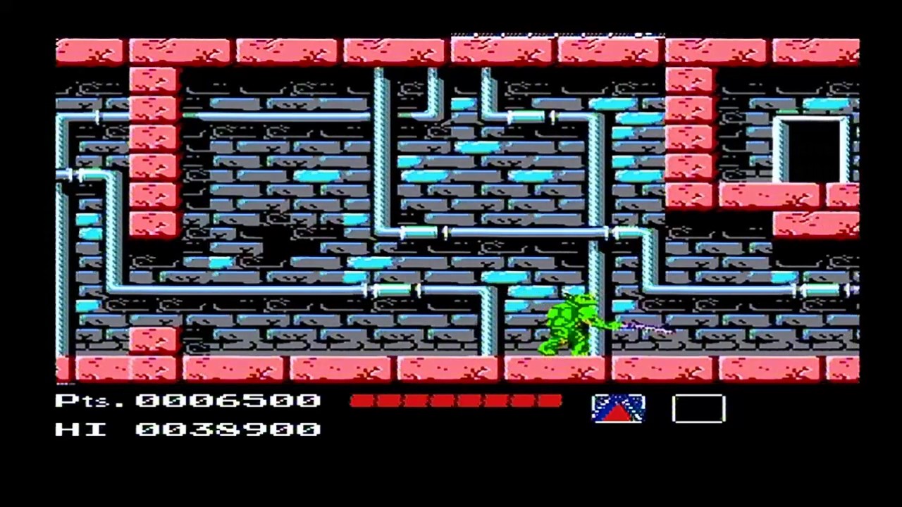 Bitmap Badger : Retro-Spective Teenage Mutant Ninja Turtles (NES) - YouTube