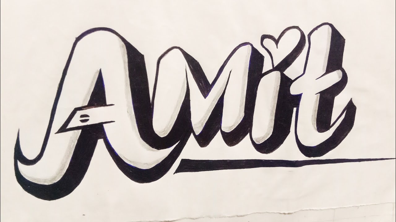 Amit Logo 3d