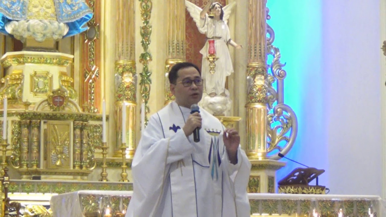 1st Day of Aguinaldo Mass Homily of Rev. Fr. Joenick Territorio - YouTube