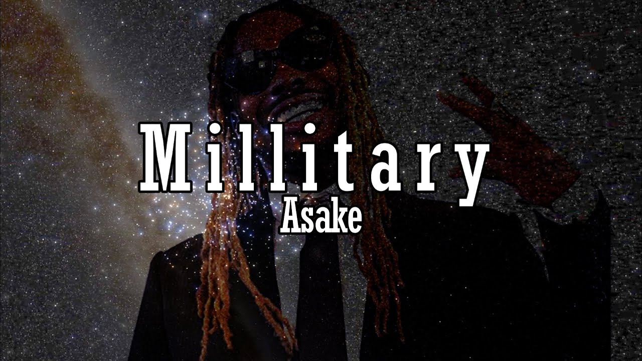 Asake - Military (Lyric visuals) - YouTube
