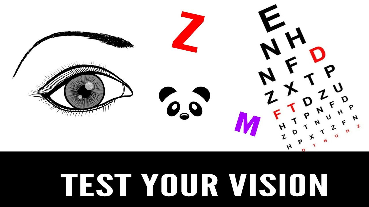 Test Your Vision | How good are your eye vision? - YouTube