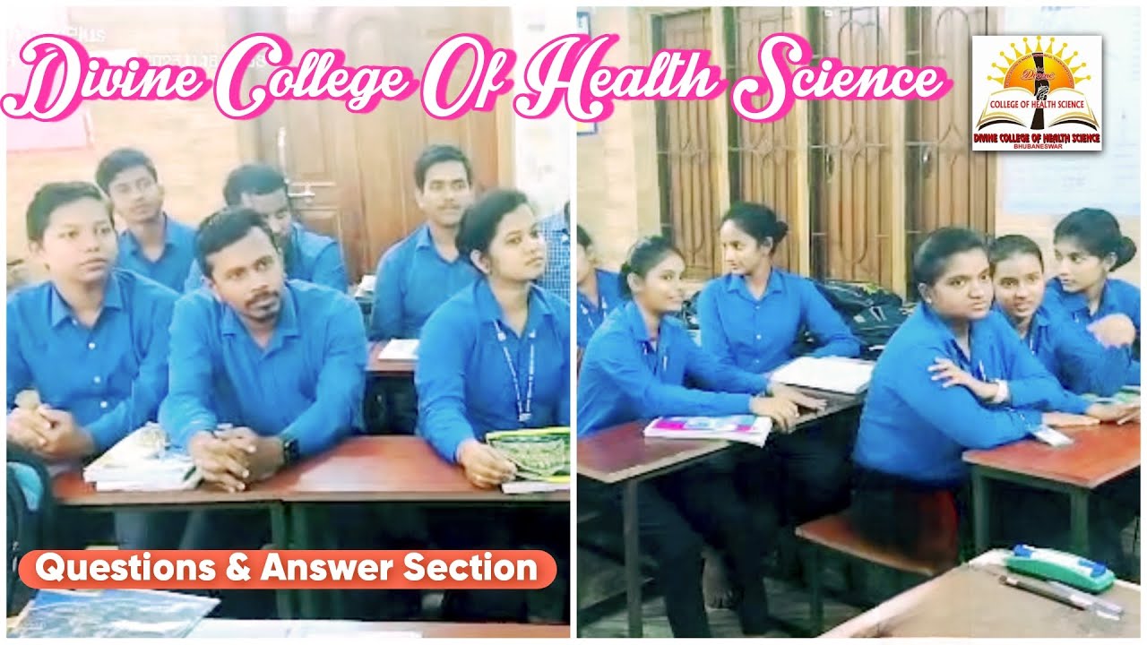 Question Answer Session on Divine College Of Health Science // Divine ...