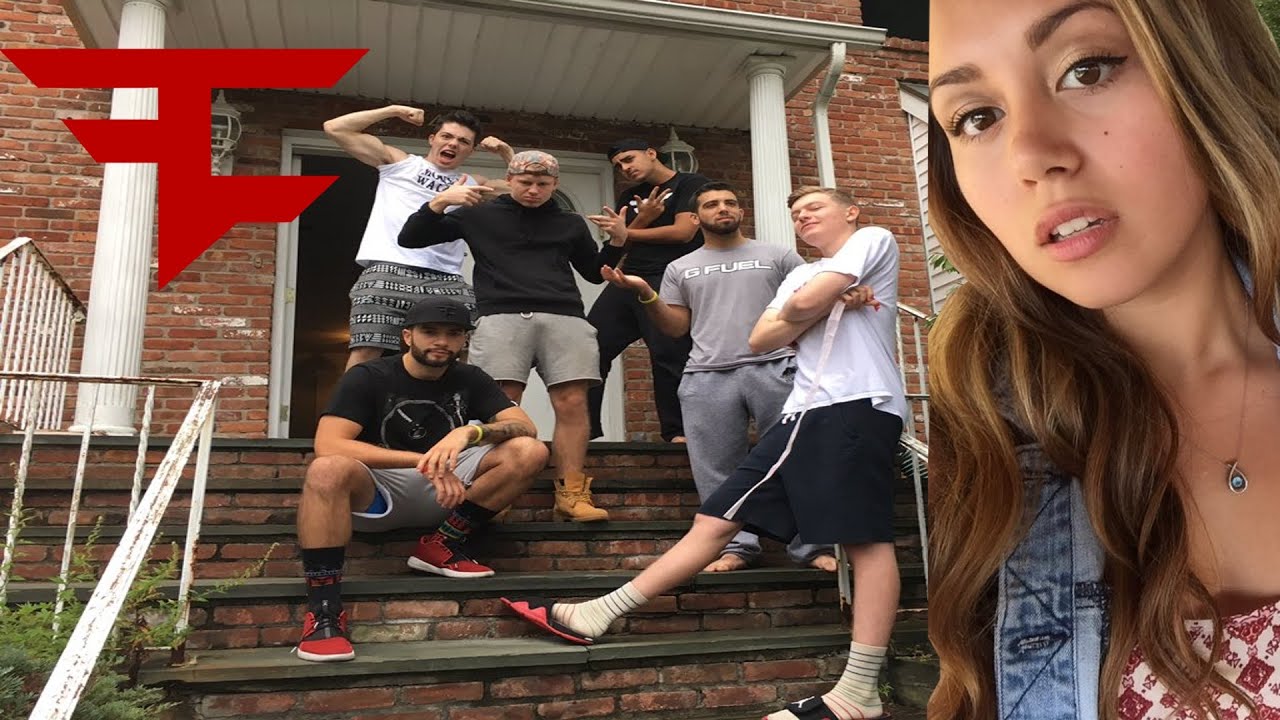 ADRIANNA IS VISITING THE FAZE HOUSE! - YouTube