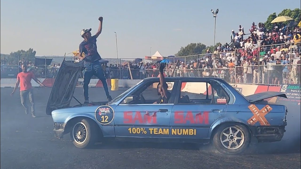 Sam Sam spinning at Revved up Sunday - YouTube