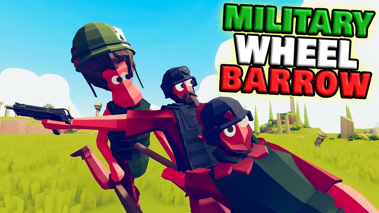 Military Wheelbarrow vs Every Faction - TABS Unit Creator Update Mod ...