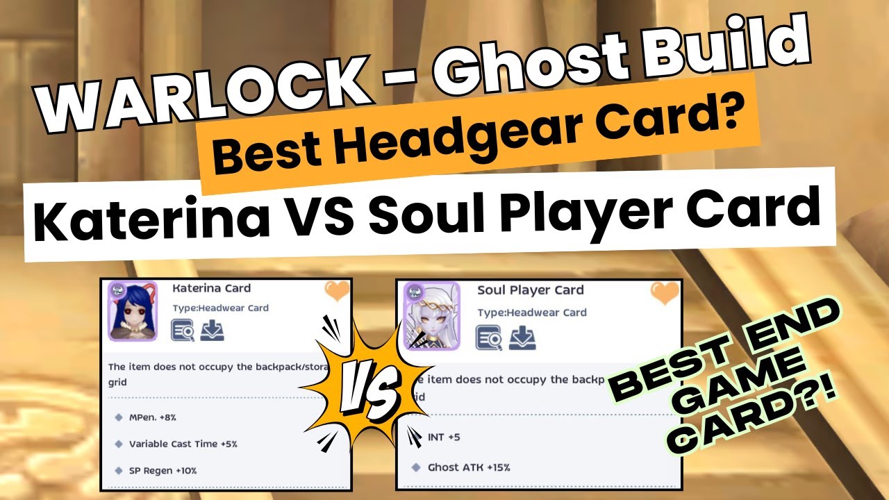 2025 ROMC - Best Headgear Card? Katerina vs Soul Player Warlock Ghost ...