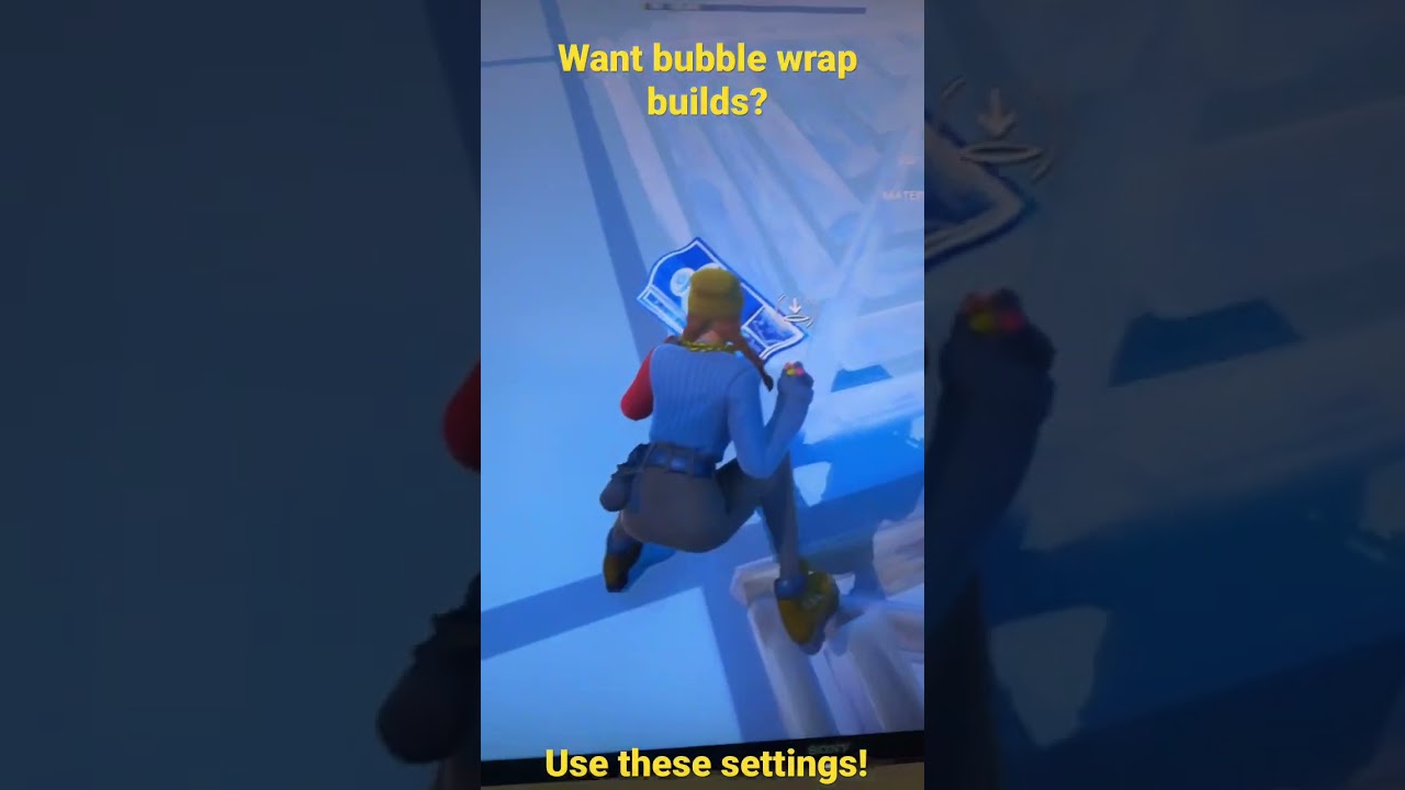 How to get bubble wrap builds in Fortnite. (Insane!! 😀😎) - YouTube