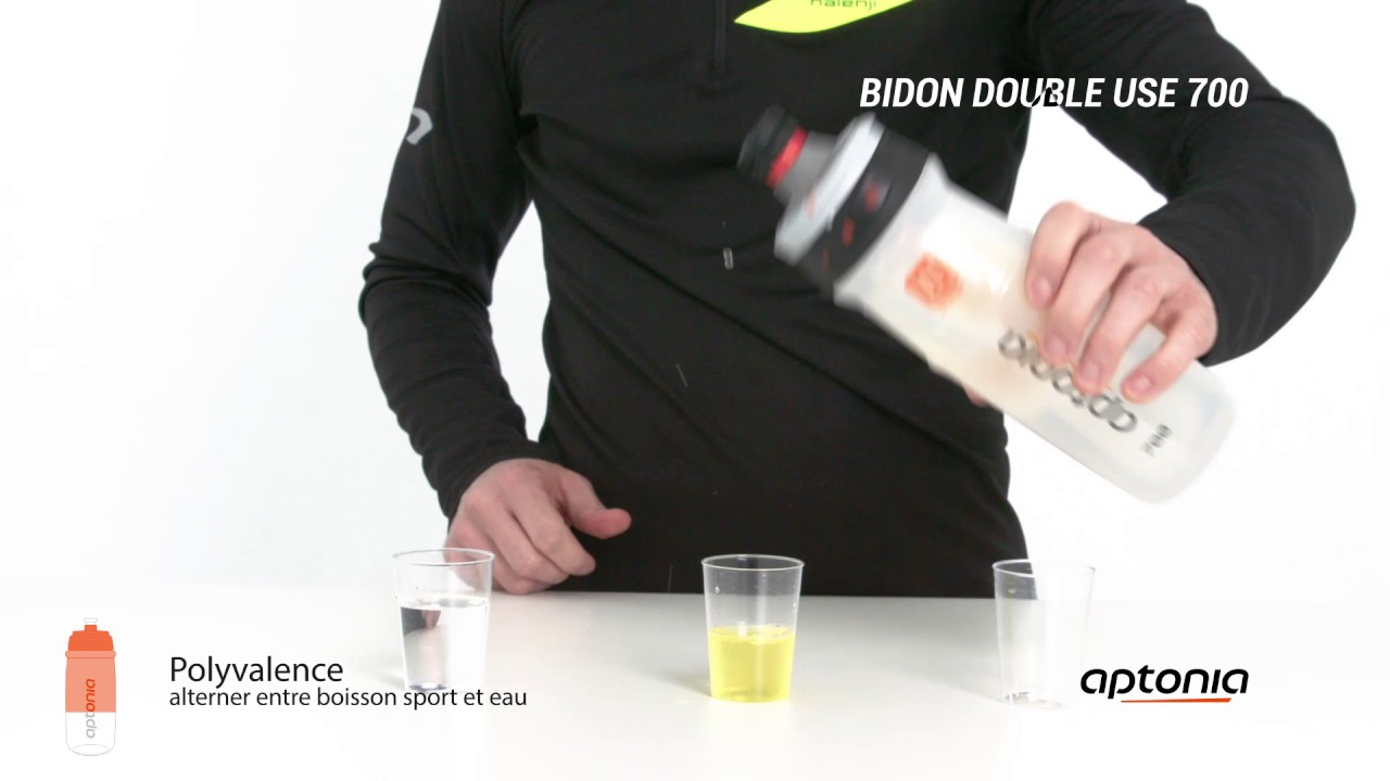 Découvrez comment utiliser le bidon Double Use // Aptonia Decathlon ...
